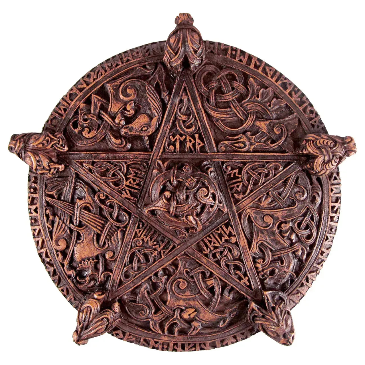 Large Knotwork Pentacle Plaque – My Store