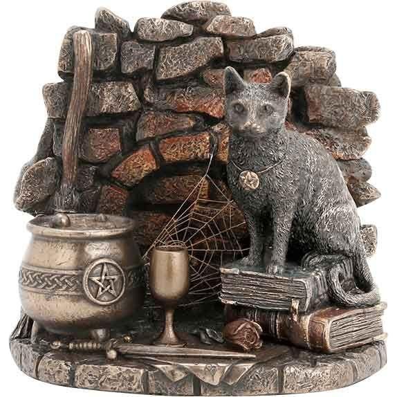 Magical Cat LITTLE WICKED CONJURE CORNER Statue – My Store